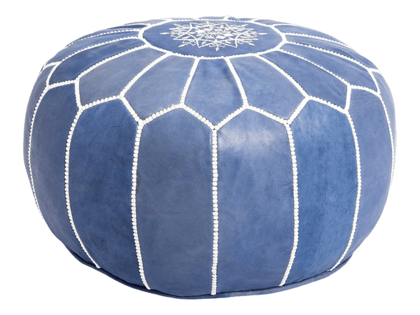 Moroccan Round Pouf – Cozy Comfort in Earthy Elegance – Moroccantastics